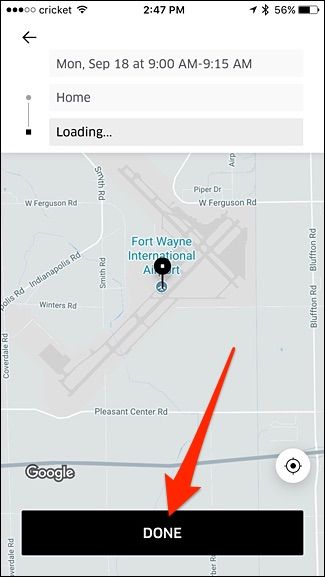 How to Schedule an Uber Ride for the Future