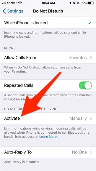 How to Automatically Enable Do Not Disturb on Your iPhone While Driving