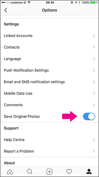 How to Save Original Photos With Instagram