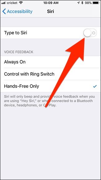 How to Type Out Voice Commands for Siri