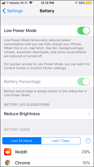 How to Use Low Power Mode on an iPhone (and What Exactly It Does)