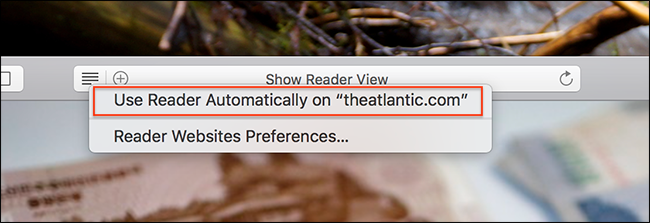 How to Automatically Open Articles in Safari's Reader Mode