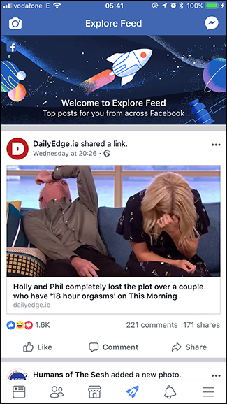 What Is Facebook’s New "Explore Feed"?