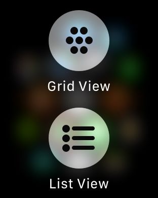 How to Change the App Layout on the Apple Watch to a List