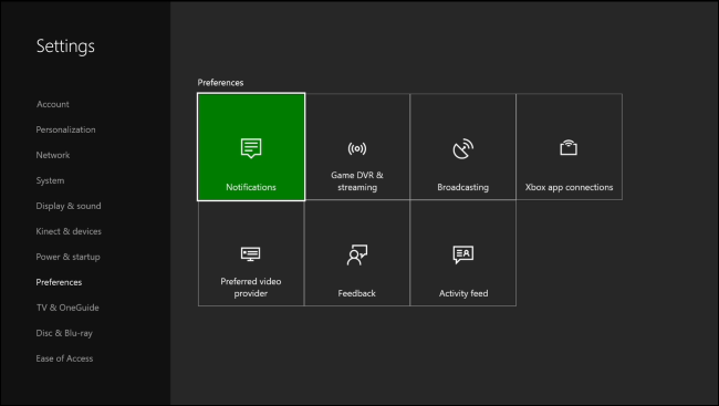 How to Disable Notifications During Video Playback on an Xbox One