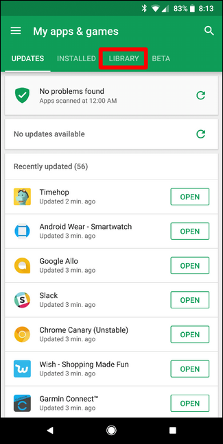 How to Find a List of Every App You've Installed from Google Play