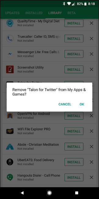 How to Find a List of Every App You've Installed from Google Play