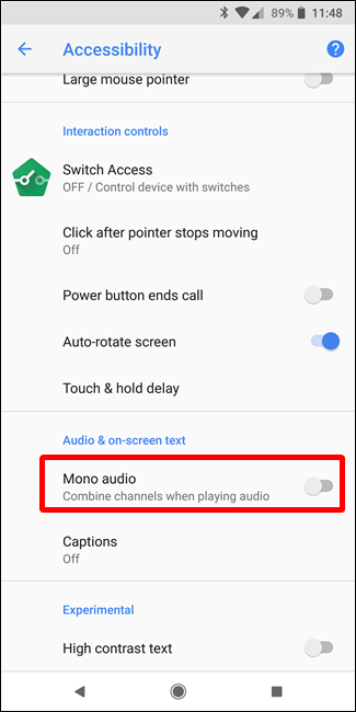 How to Switch Your Android Phone to "Mono" (So You Can Wear One Earbud)