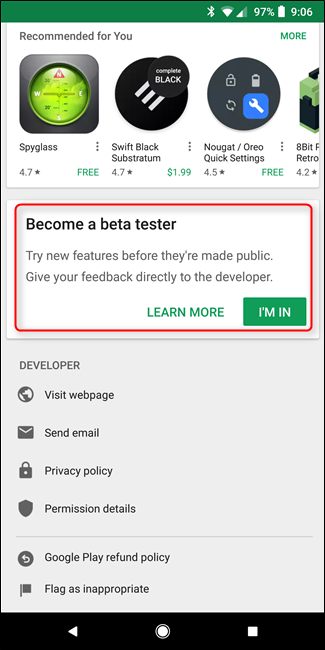 How to Join a Beta and Download Early Versions of Android Apps