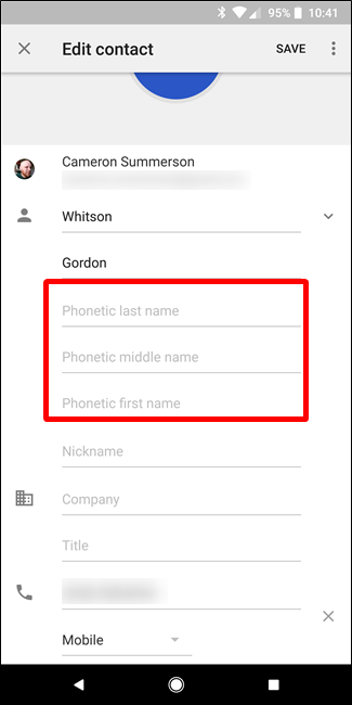 How to Add Phonetic Names to Contacts in Android (So Google Assistant ...