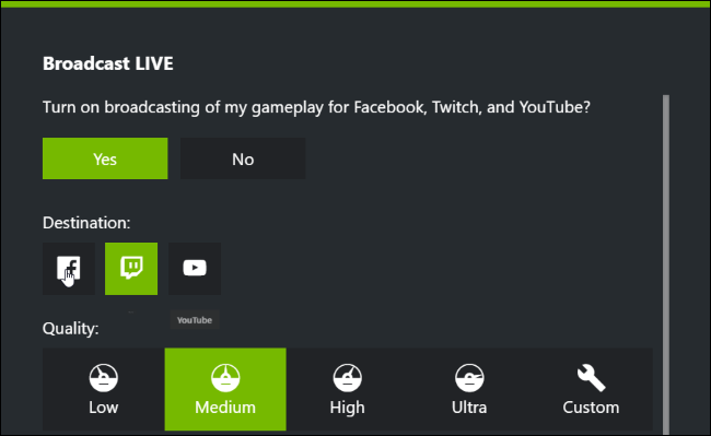 How to Stream Your PC Gameplay to Twitch With NVIDIA GeForce Experience
