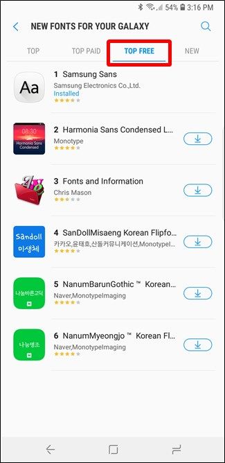 How to Change Fonts on Samsung Phones