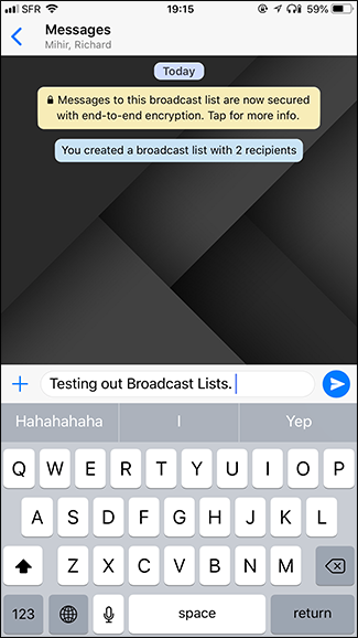 How To Message Lots of People at Once in WhatsApp (Without Using a Group Chat)