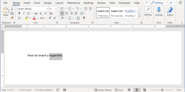 How to Insert, Delete, and Manage Hyperlinks in Microsoft Word