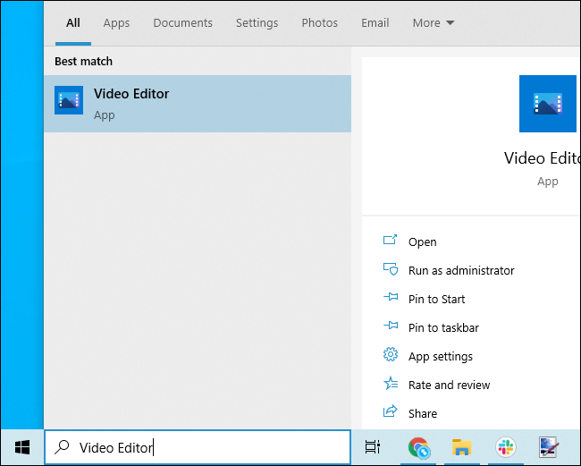 How to Use Windows 10's Hidden Video Editor