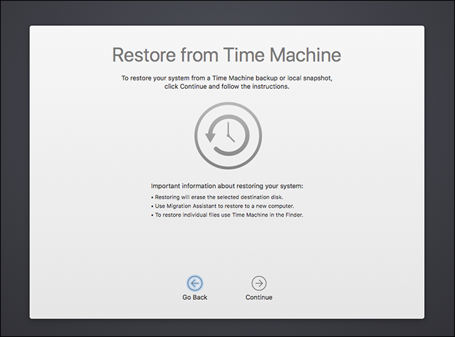 How To Fully Restore Macos From A Time Machine Backup In Recovery Mode
