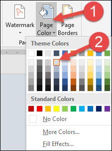 How to Add a Background Color, Picture, or Texture to a Word Document