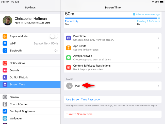 How to Use and Configure Screen Time on Your iPhone or iPad