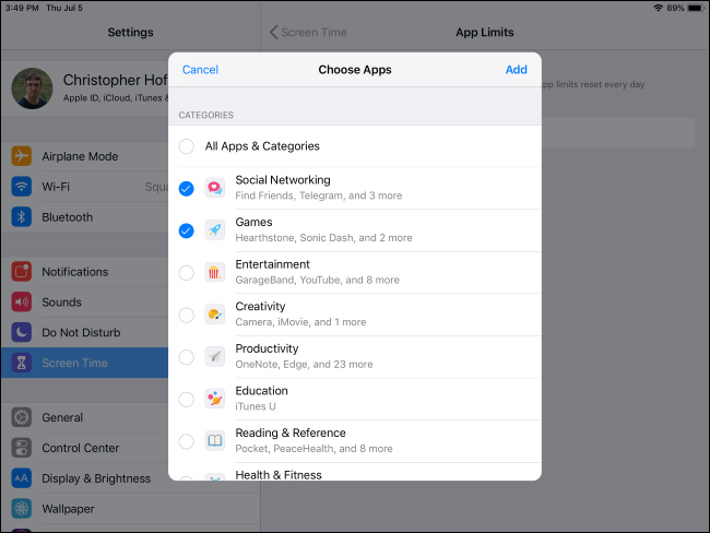 How to Use and Configure Screen Time on Your iPhone or iPad