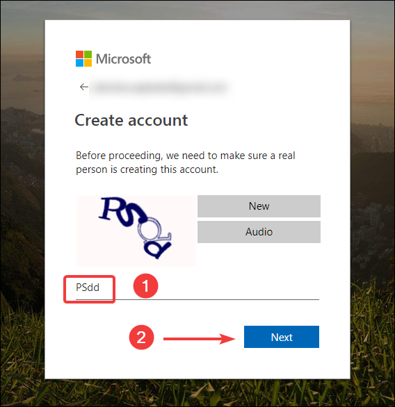How to Create a Microsoft account