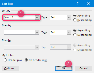 How to Alphabetize Lists and Tables in Microsoft Word