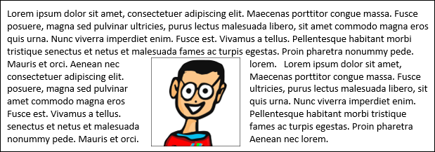 How to Wrap Text Around Pictures and Other Illustrations in Microsoft Word