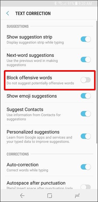 How to Stop Android's Keyboard from Censoring Your Messages