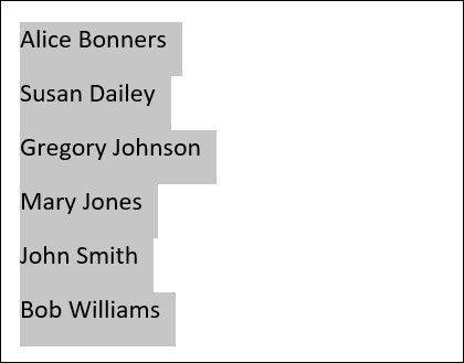 How to Alphabetize Lists and Tables in Microsoft Word