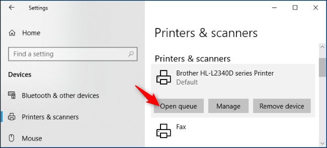 How to Manage a Printer in Windows 10