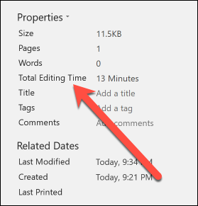 How to Tell How Long You've Worked on a Microsoft Word Document