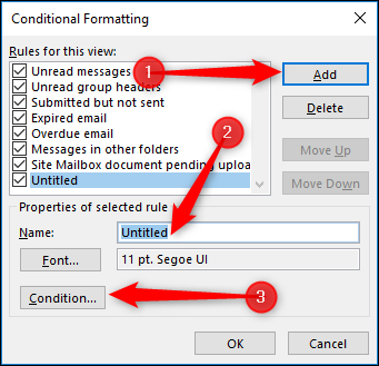 Use Conditional Formatting to Make Important Outlook Messages Stand Out