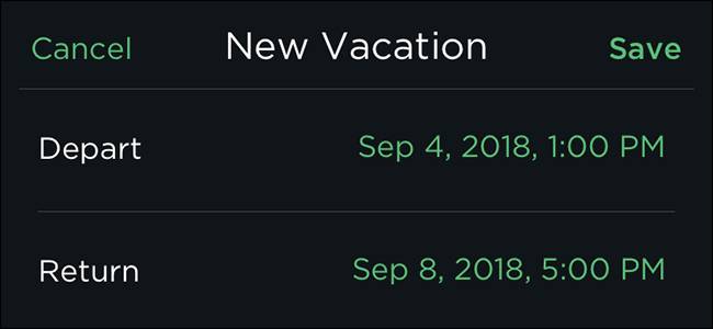 How to Put Your Smarthome in Vacation Mode