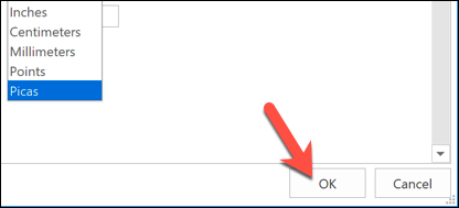 How to Change the Ruler Measurement Unit in Microsoft Word
