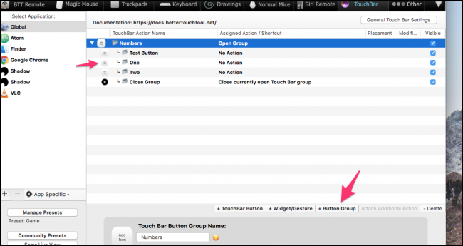 How to Customize the MacBook's Touch Bar with BetterTouchTool