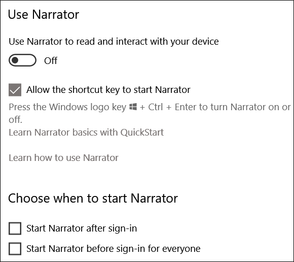 How to Use Windows Narrator
