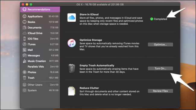 How to Use (or Disable) iCloud Optimized Storage on Mac