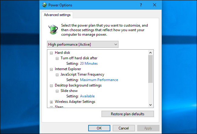 HTG Explains: What Are All Those Advanced Power Settings in Windows?