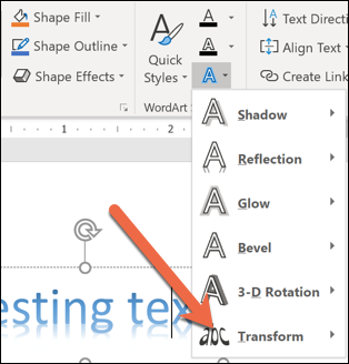 How to Make Letters Curve in Microsoft Word