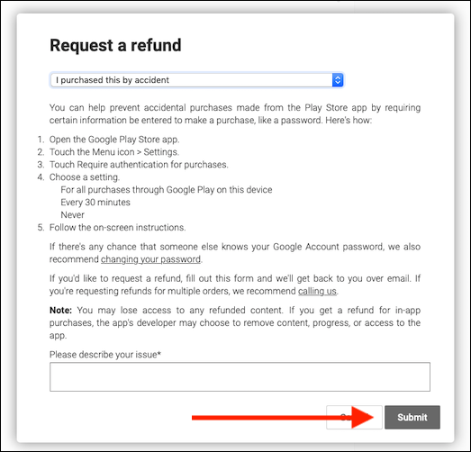 How to Get a Refund From the Google Play Store