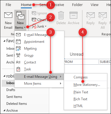 How to Customize the Theme and Formatting for Outlook Mail