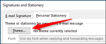 How to Customize the Theme and Formatting for Outlook Mail