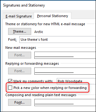 How to Customize the Theme and Formatting for Outlook Mail