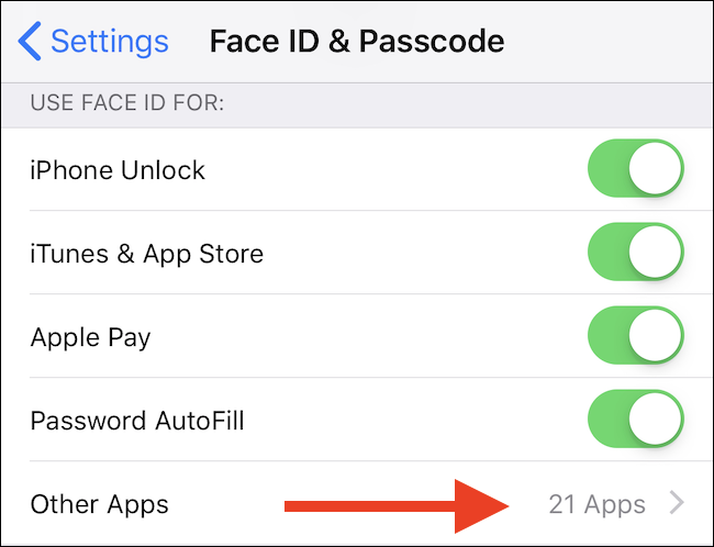 How to Revoke Face ID Access For Apps