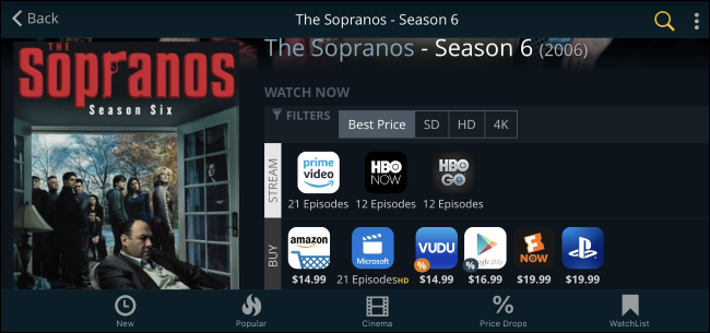 How to Search All Streaming Services For a Movie or TV Show