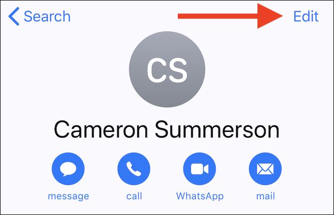 How to Add a Nickname to a Contact for Easier Calling and Texting on ...