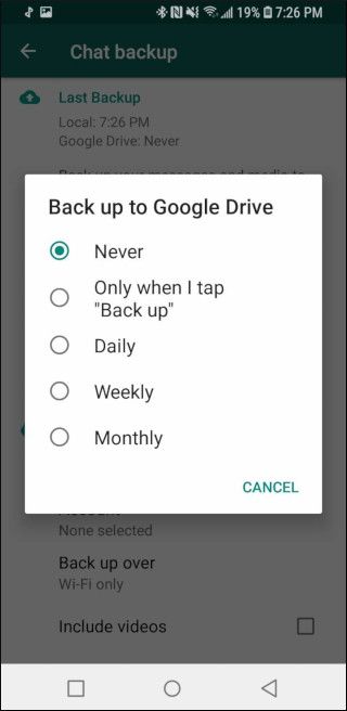 How To Back Up and Restore Your WhatsApp Messages with Google Drive