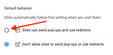 How to Allow or Block Pop-Ups in Google Chrome