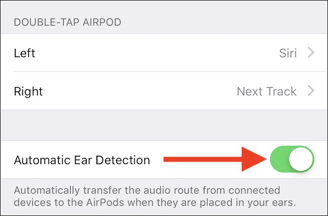 How to Change Your AirPod's Ear Detection and Tap Controls