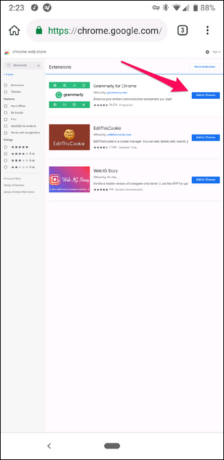 How To Install Desktop Chrome Extensions On Android