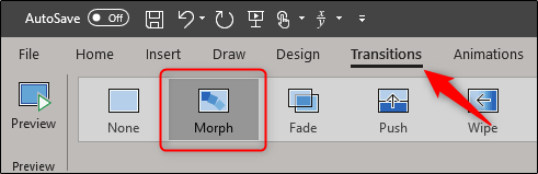 How to Use the Morph Transition in PowerPoint